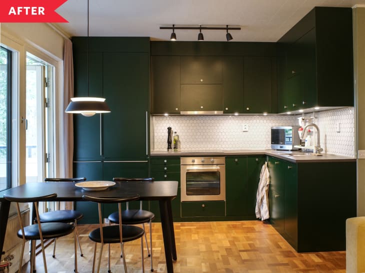 460-Square-Foot Stockholm Studio Turned One Bedroom Apartment ... 460-Square-Foot Stockholm Studio Turned One Bedroom Apartment ...